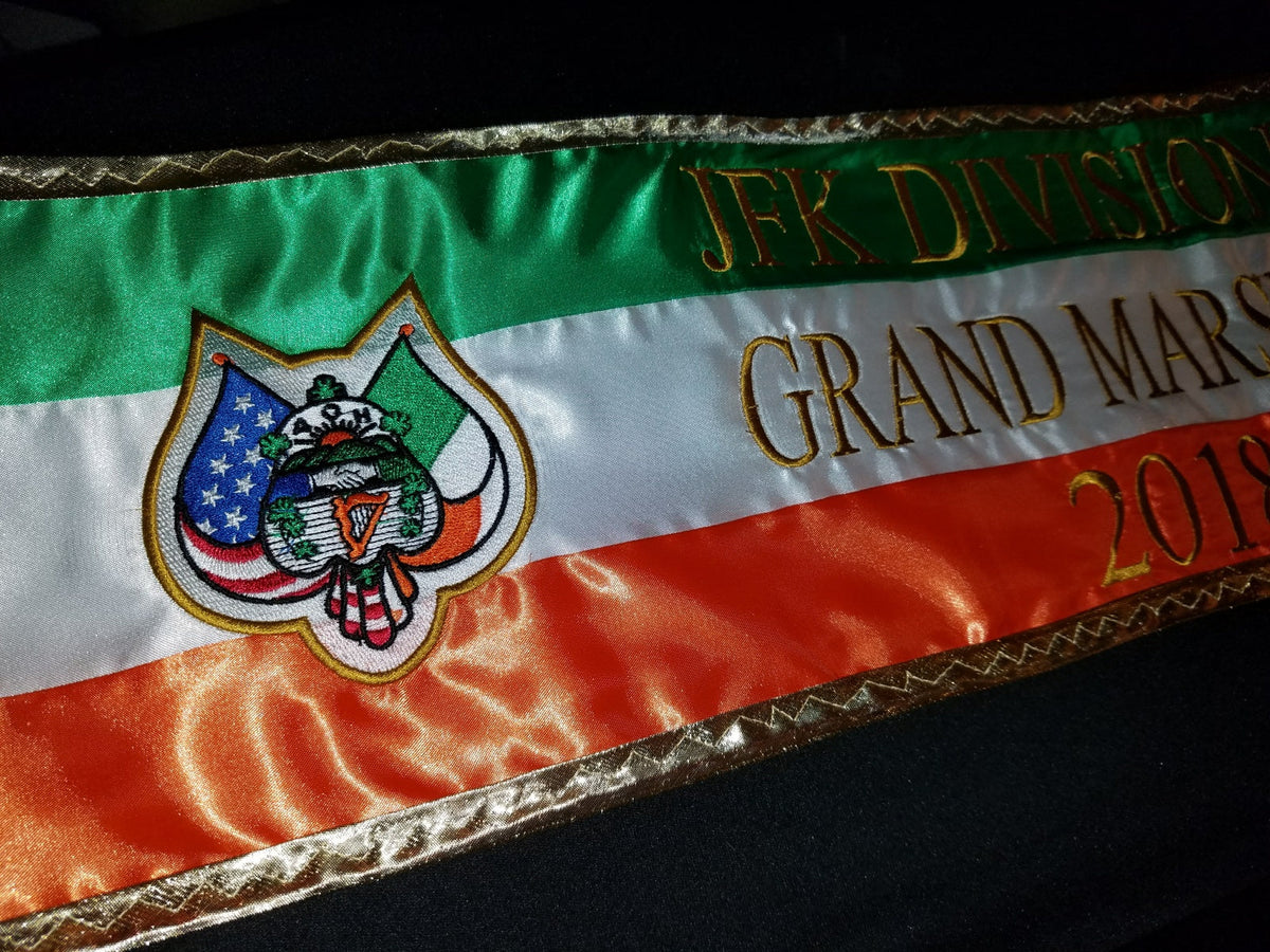 Irish St. Patrick Parade Quick Order 5-7" sewn Tri-Color Parade Style ...